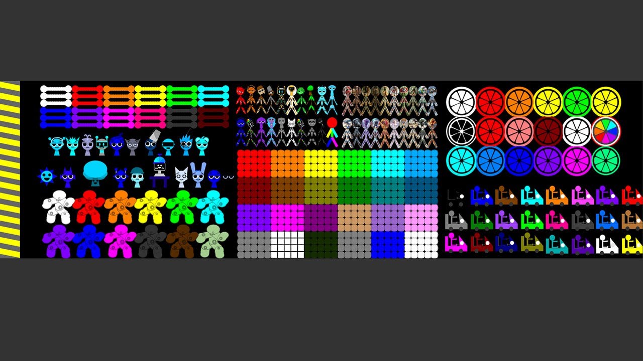 Mix All (italian brainrot, Sprunki, Marble, Worm, Car, Stickman ...