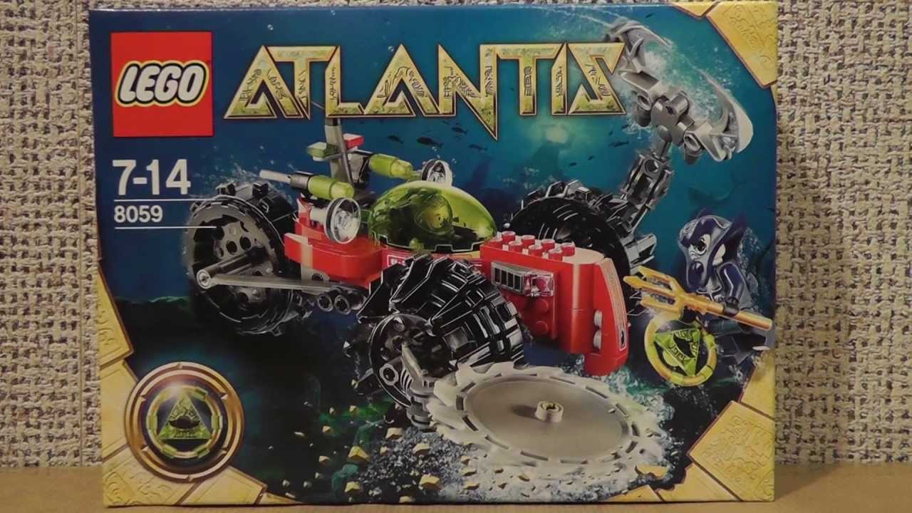 LEGO ATLANTIS 8059 ODKRYWCA DNA MORSKIEGO - YouTube