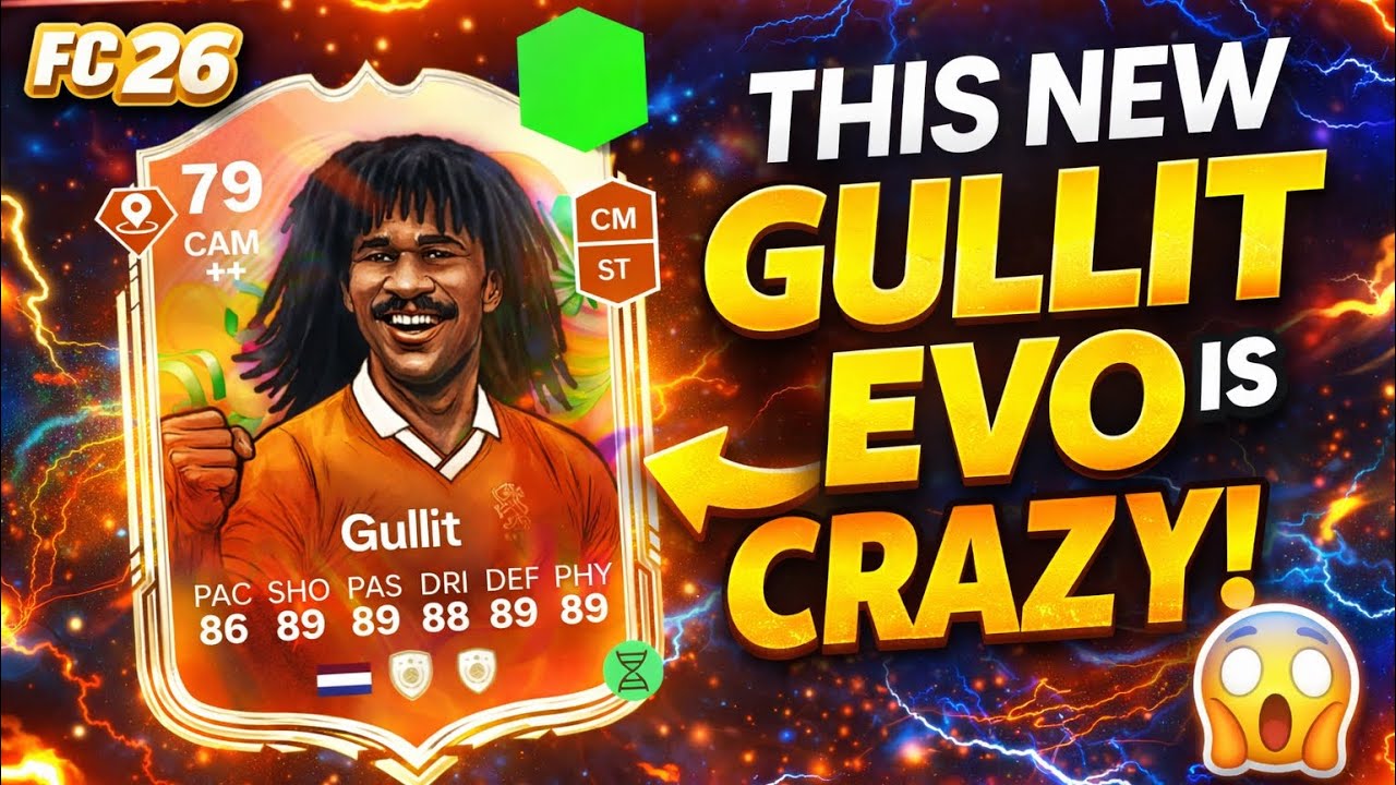 THIS NEW GULLIT EVO IS CRAZY 🤯🔥 | FC 26 Ultimate Team - YouTube
