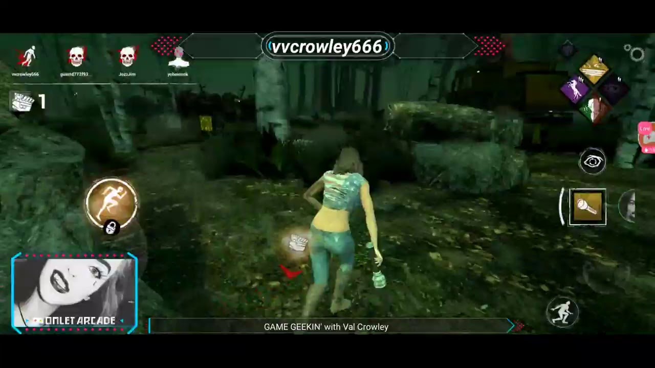 GAME GEEKIN' with Val Crowley - DBD - YouTube