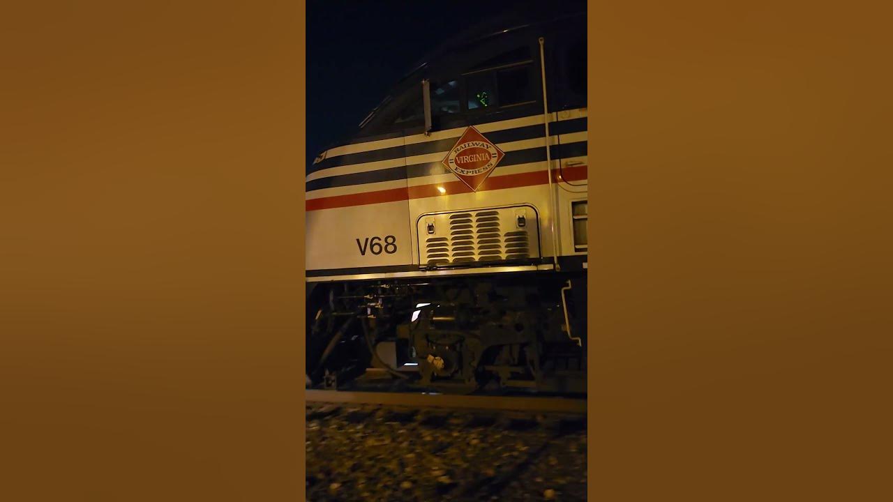 Engineer Don on VRE V68. - YouTube