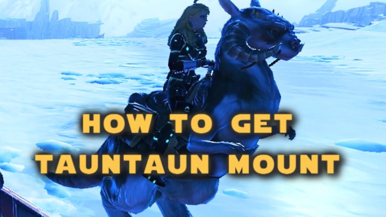 SWTOR How To Get Your Tauntaun Mount, Locations, Prices, Requirements ...