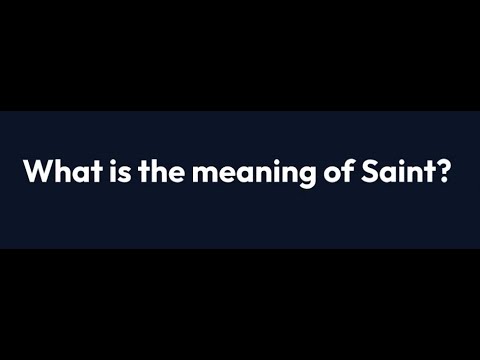 Saint meaning in hindi | Saint meaning | Saint meaning in English ...