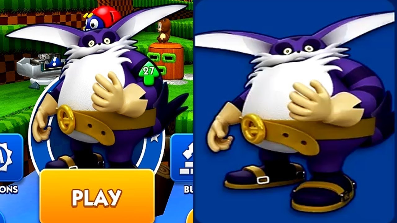 Sonic Dash New Character BIG Android Gameplay - YouTube