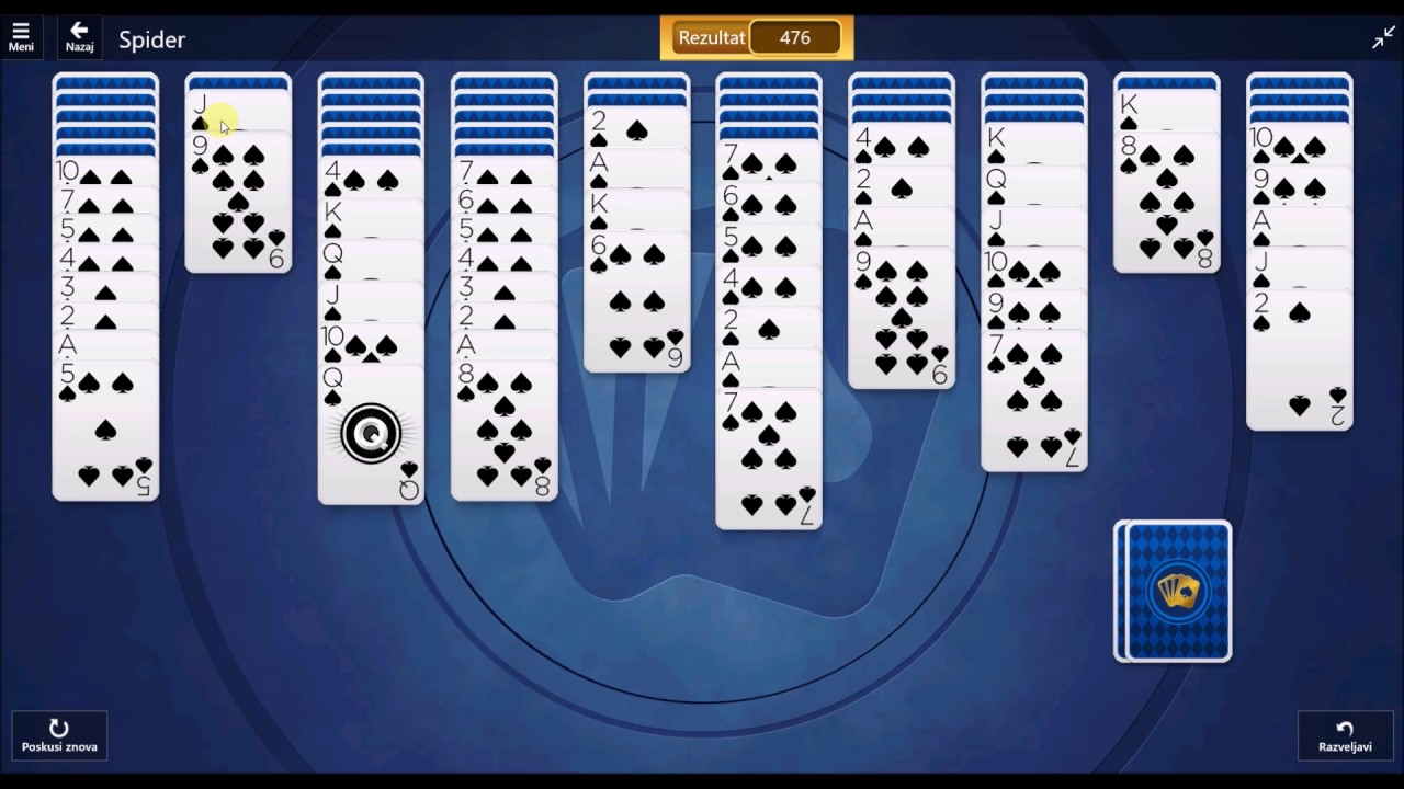 Microsoft Solitaire Collection - Spider April 17 2017 - YouTube