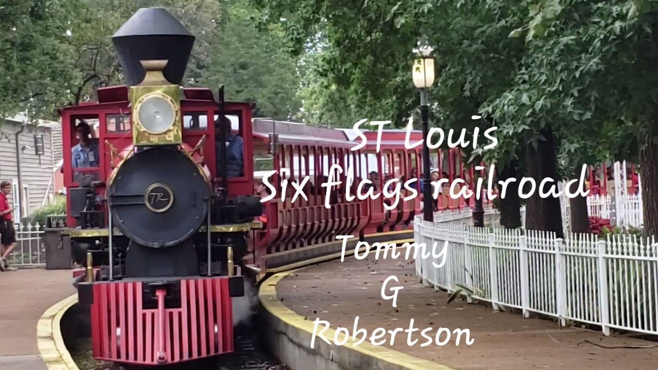 Six Flags St Louis Railroad 8/25/19 - YouTube