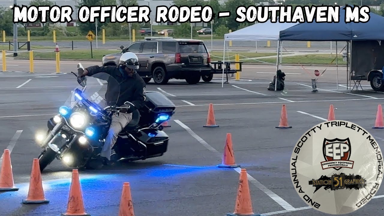 Memphis Motor Officer Rodeo 2024 - YouTube