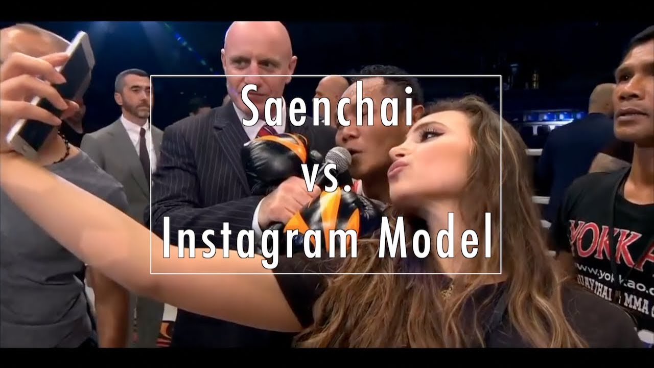 Saenchai vs. Instagram Model - YouTube