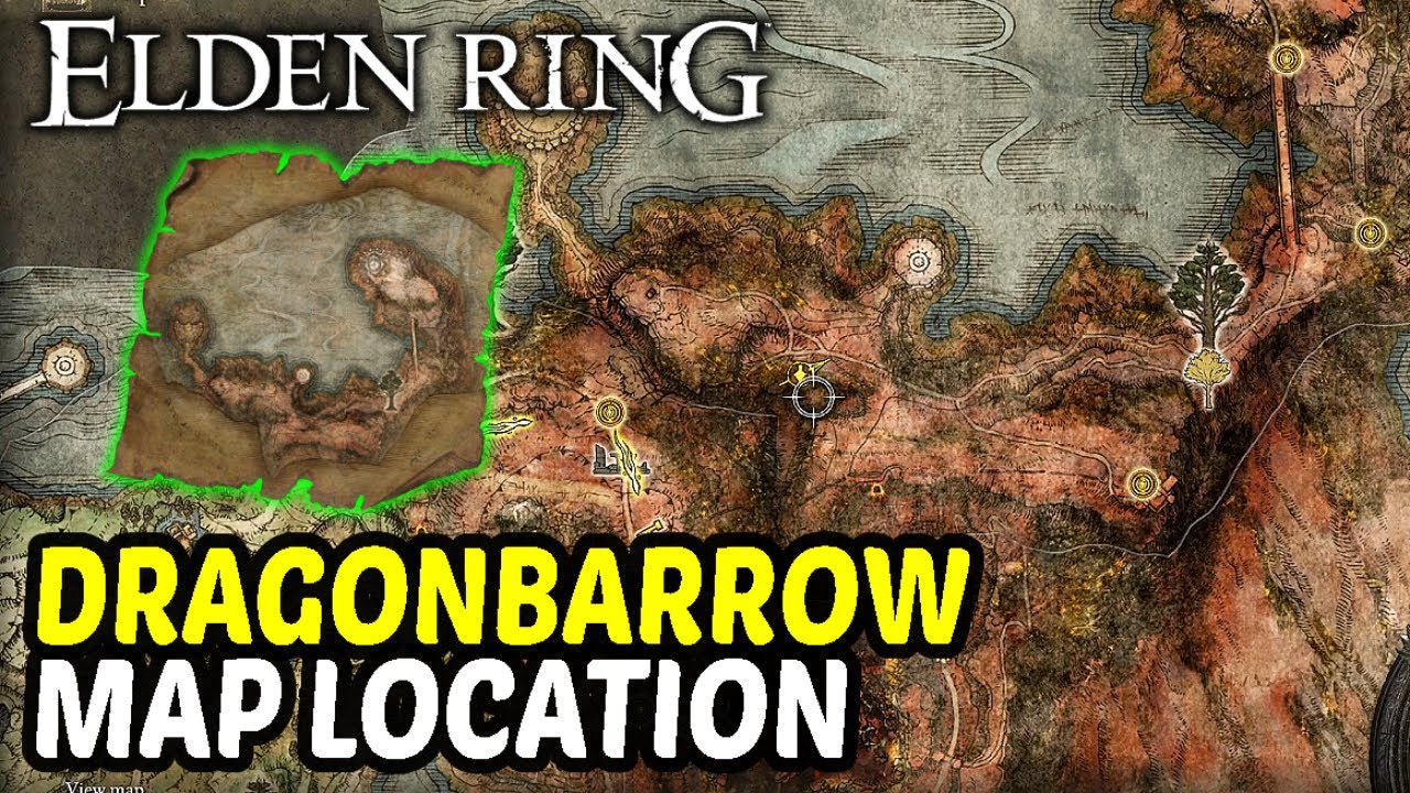 Where to Get Dragonbarrow Map Fragment - Location Guide | Elden Ring - YouTube