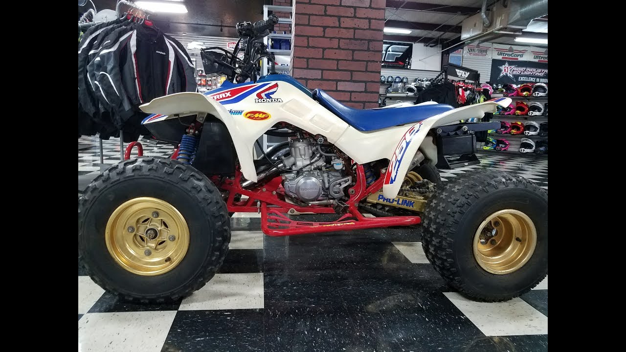 HONDA TRX 250r WALK AROUND { Man I want it } - YouTube