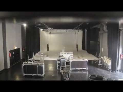Aufbau Eisbach Studios München - GLYNT Rebell Yell Tour / TimeLaps ...