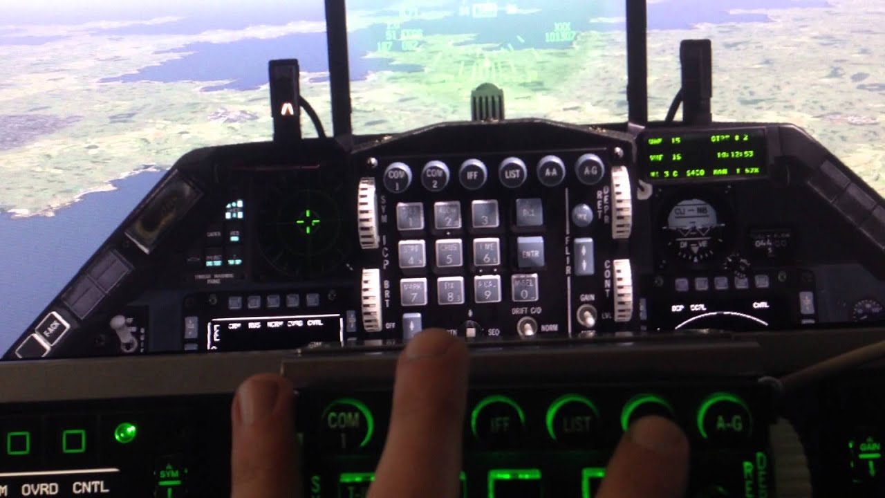 F16 ICP falcon BMS 4.32 - YouTube