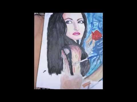 drawing a most beautiful girl lena danya