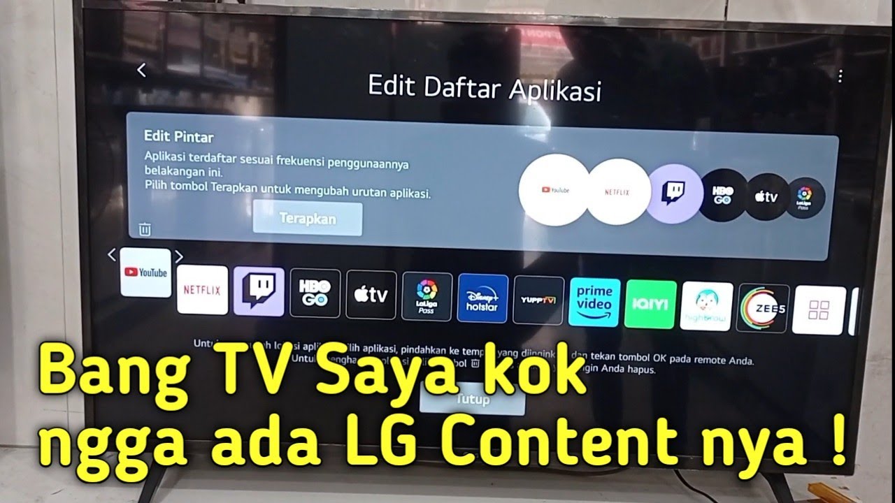 Ini Dia Tampilan LG Content Store Di SMART TV LG Yang Baru - YouTube