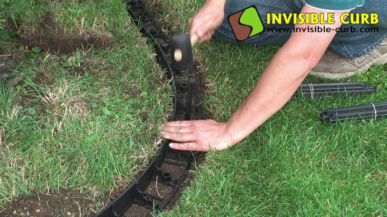 Invisible Curb - Installation - YouTube