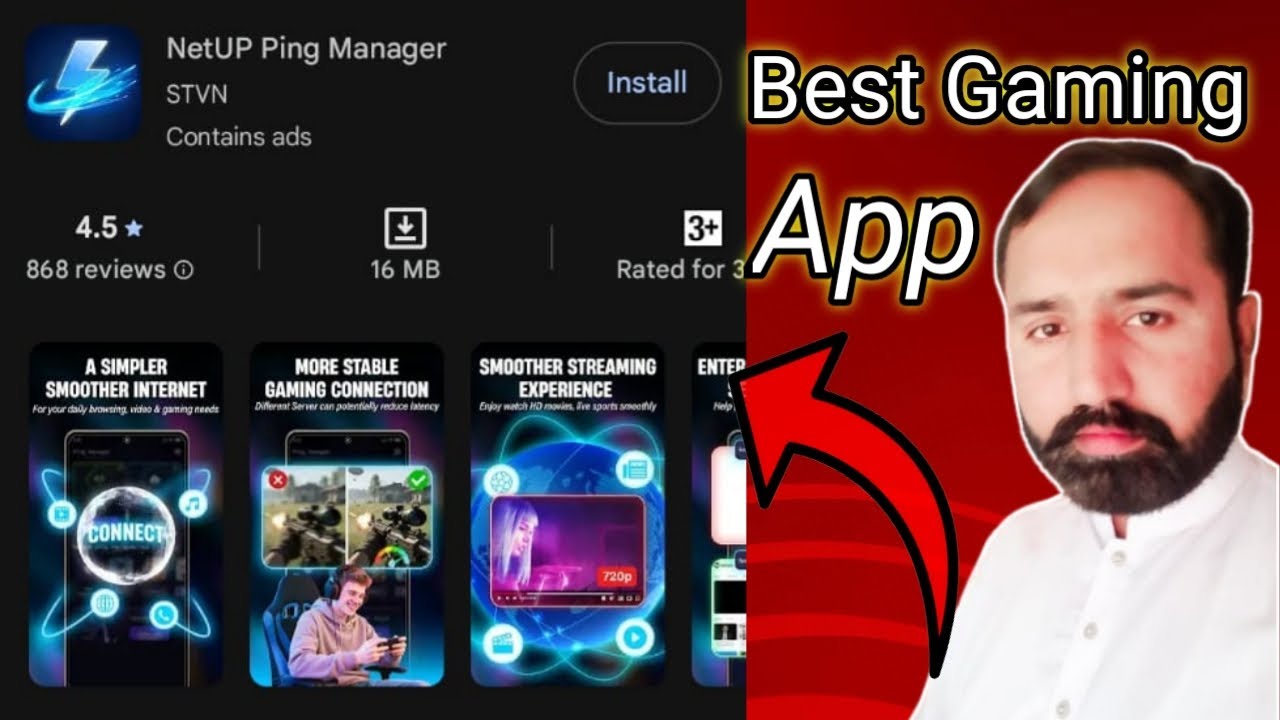 NetUp Ping Manager App | Best App for Ping Control, Gaming & Fast ...