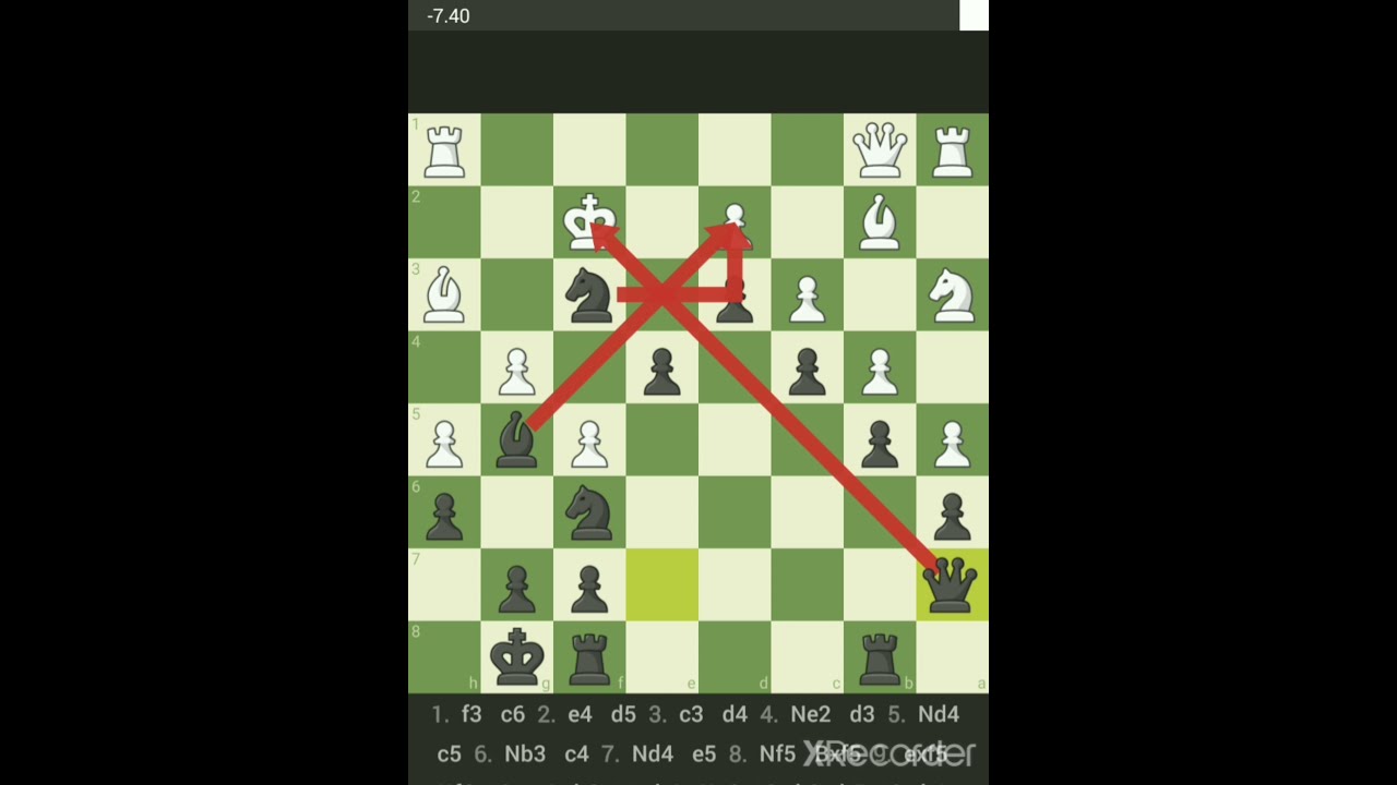 Barnes Opening | Beautiful Checkmate Combination | Chess for Beginners ...