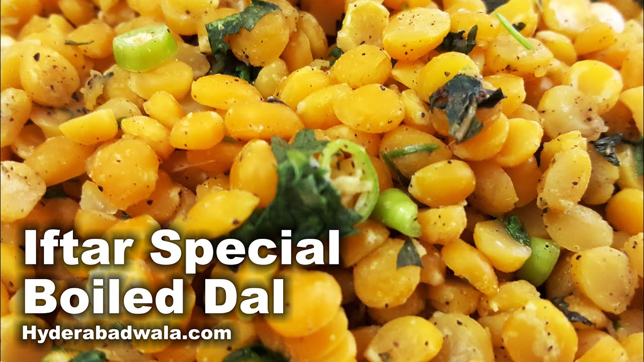 Iftar Special Hyderabadi Dal Recipe Video– How to Make Hyderabadi ...
