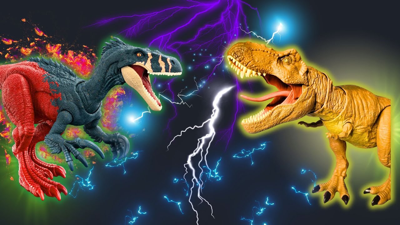 Goldmines Jurassic Dinosaur: AMAZING Hybrid Indoraptor, Velociraptor ...