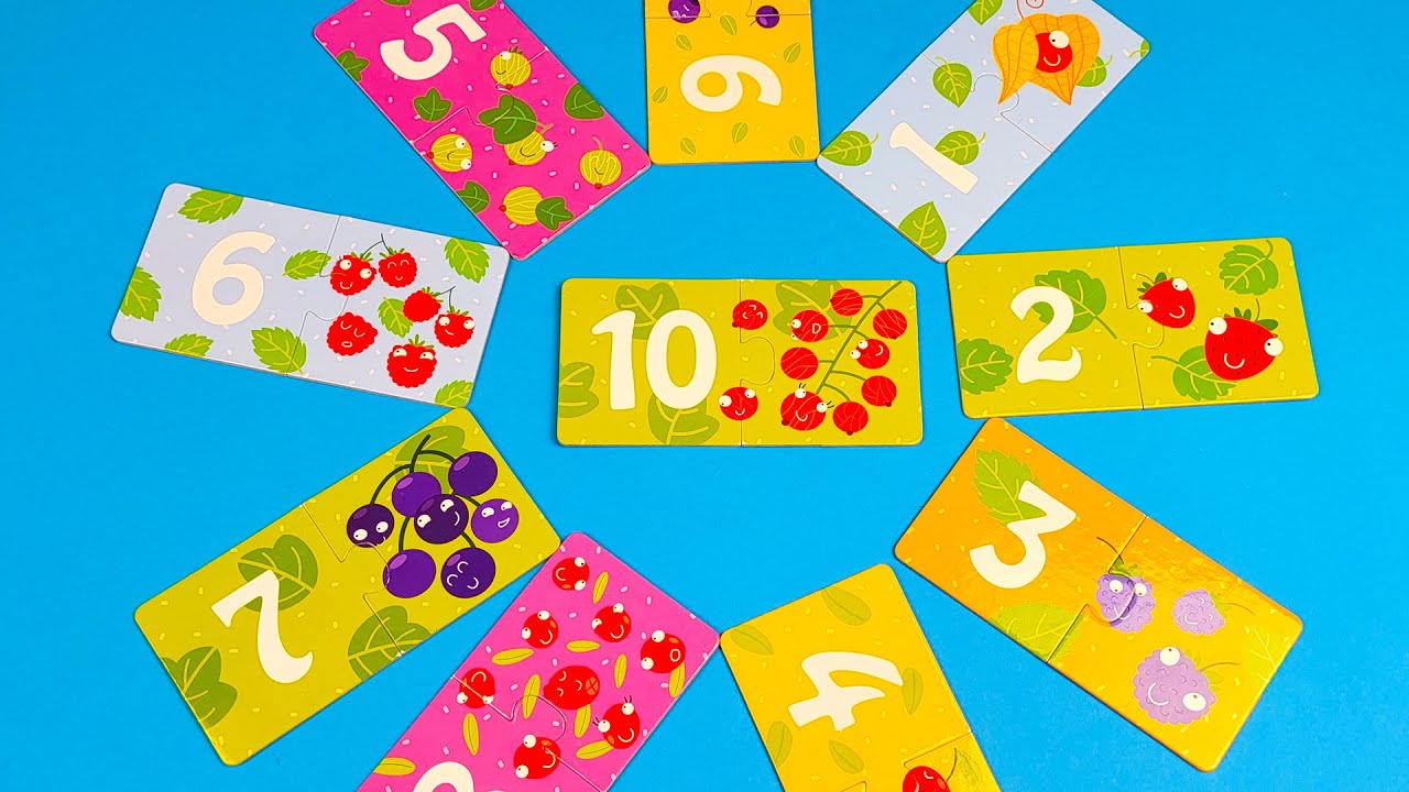 🍓🍑Fruits and numbers for kids. Learning video 🍒 - YouTube