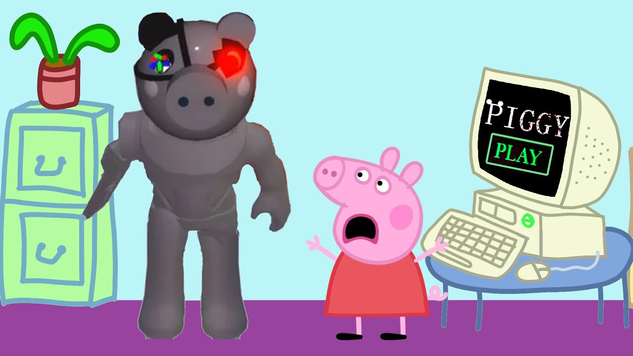 Peppa vs Piggy Part 3 - YouTube