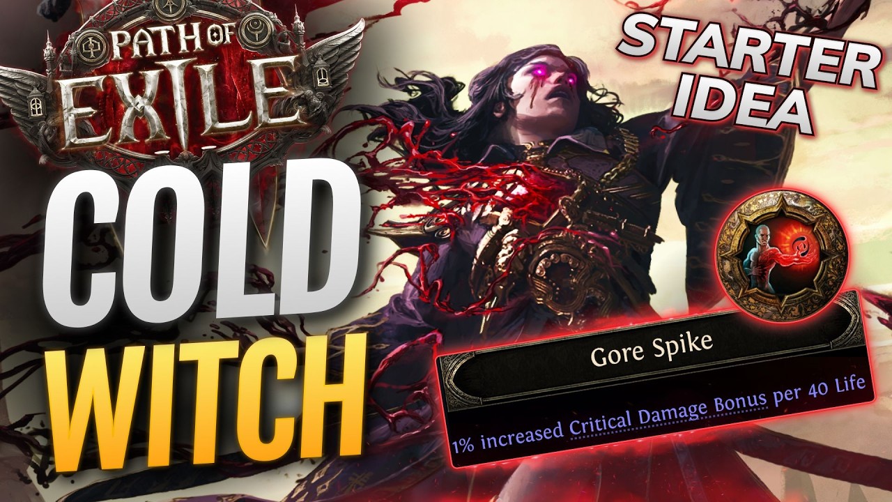 [PoE 2] COLD CRIT Witch - BloodMage Starter Build Idea for Path of ...
