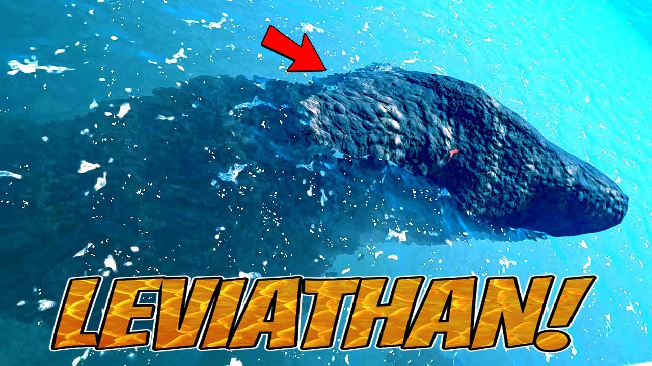 HUGE LEVIATHAN *MOSASAURUS* (maximum level) || Feed and Grow: Fish ...