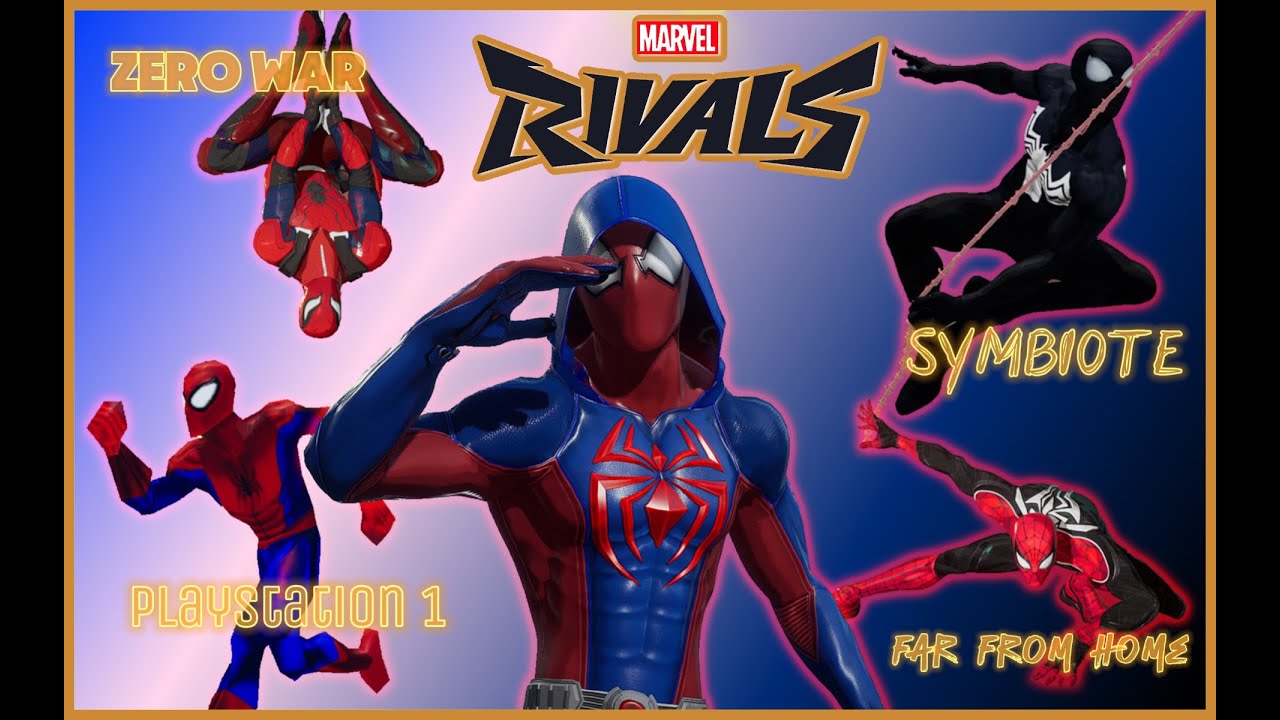 Spider-verse in Marvel Rivals | Spider-Man Mods - YouTube