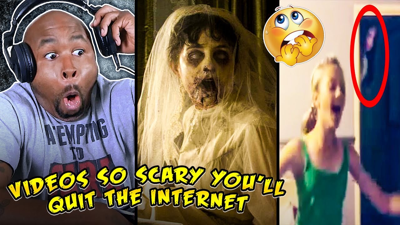 Top 5 GHOST Videos SO SCARY You’ll QUIT the INTERNET REACTION - YouTube