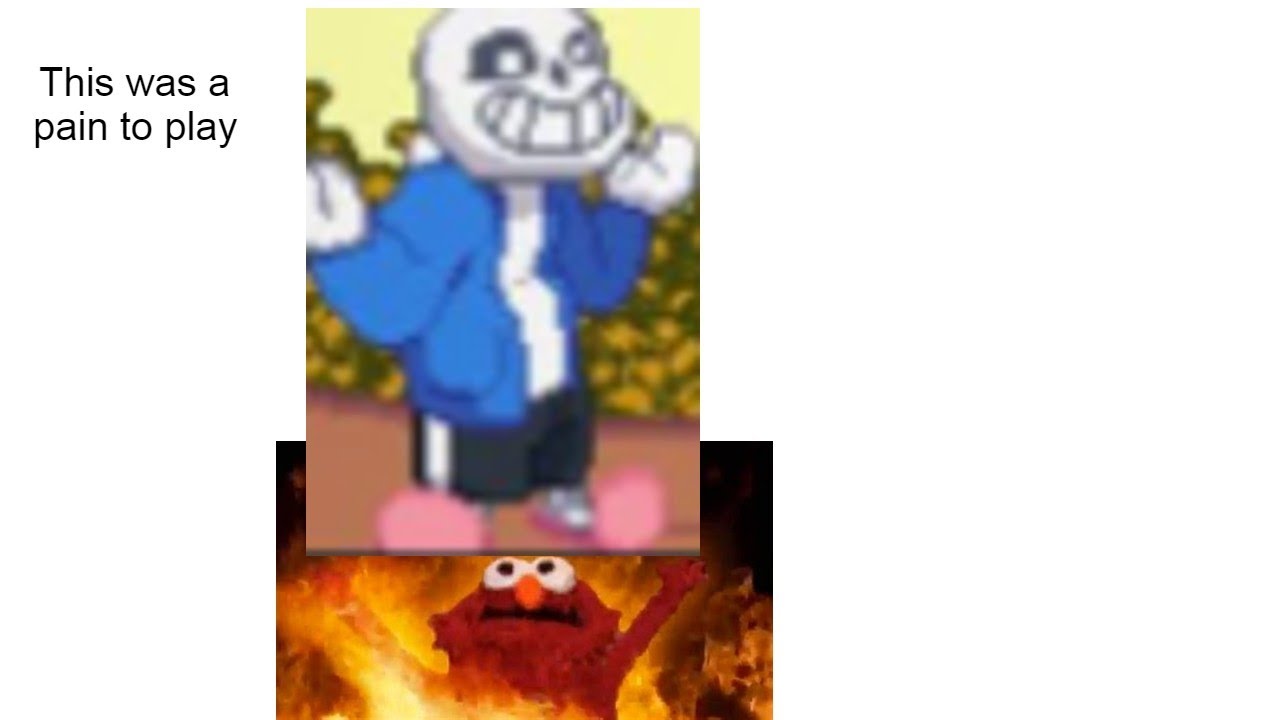 Haha funny sans fnf mod makes me suffer - YouTube
