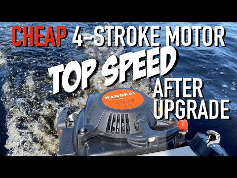 Hangkai Outboard Motor Long Time Review - YouTube