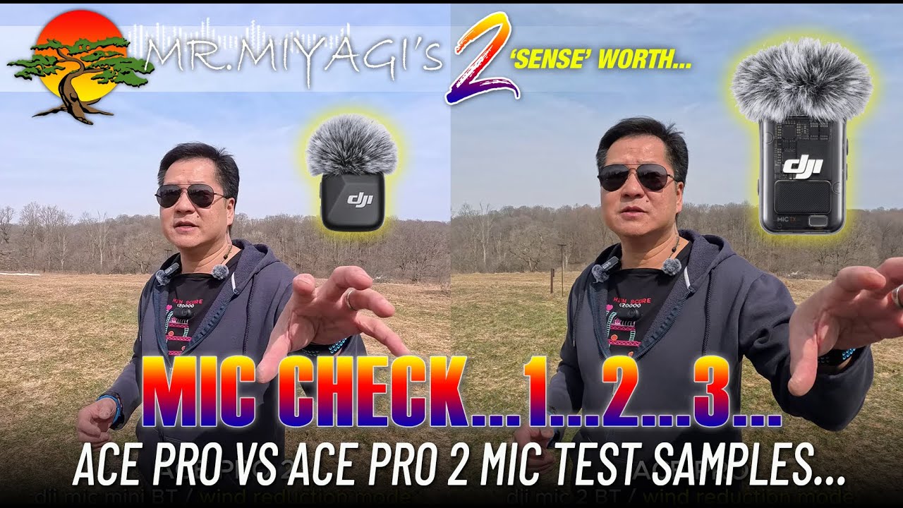 VIEWER REQUEST! Insta360 Ace Pro vs Ace Pro 2 Mic Samples With ...