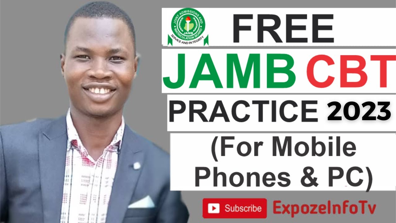 Free JAMB CBT Practice 2023 For Mobile Phones & PC - YouTube