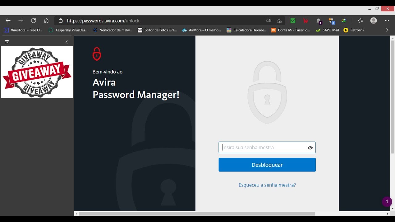 Avira Password Manager Tutorial + Giveaway - YouTube