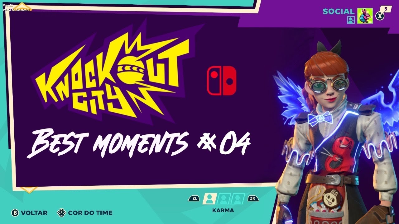 Knockout City - Best moments #04 - Nintendo Switch Lite - YouTube