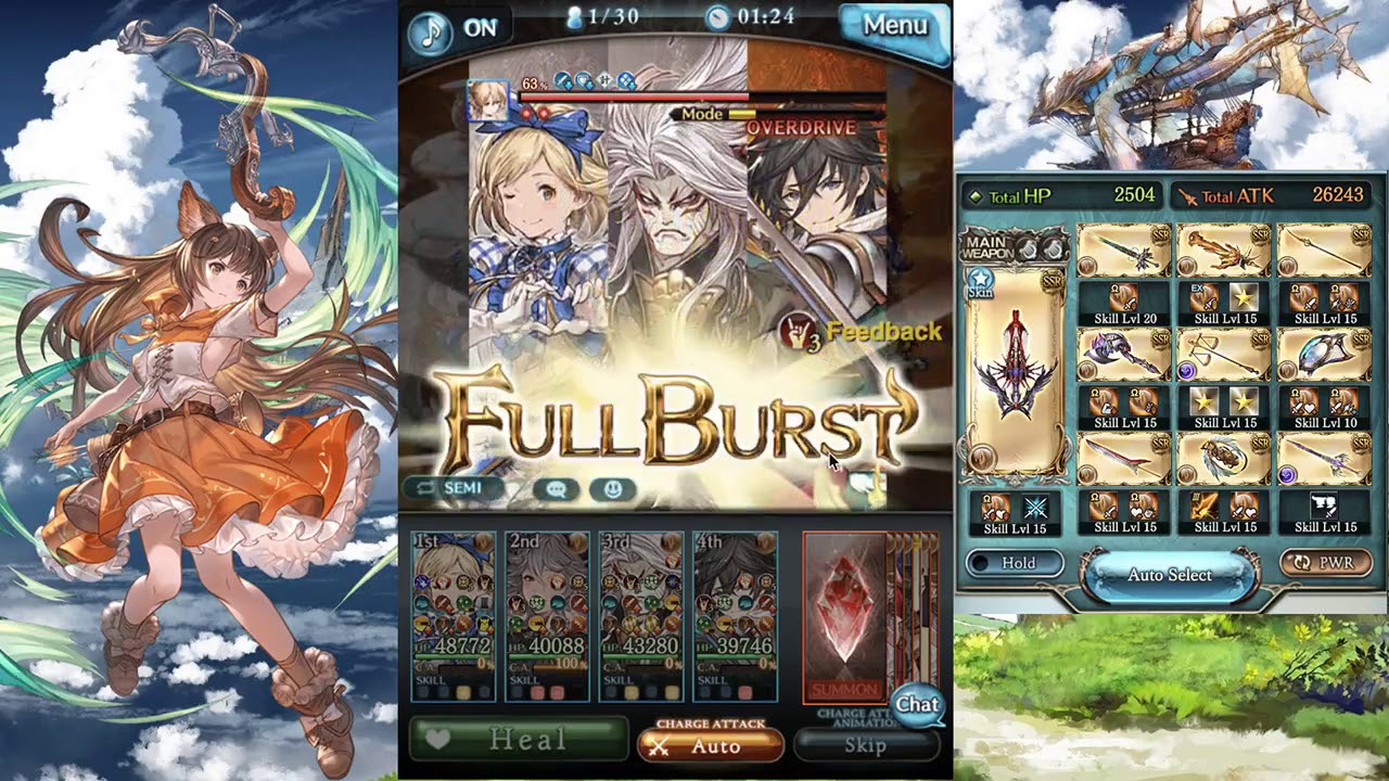 Granblue Fantasy - Magisa (Holiday) Showcase - YouTube
