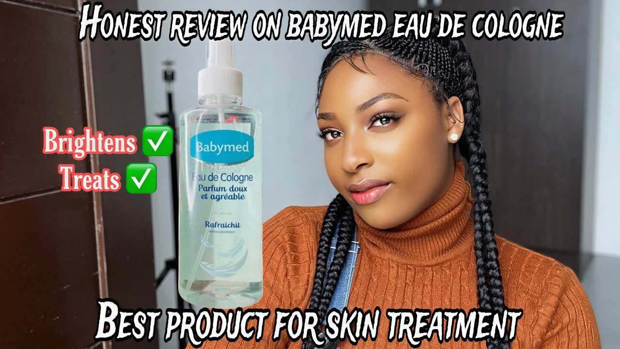 BEST PRODUCT FOR TREATING THE SKIN || BABYMED EAU DE COLOGNE REVIEW ...
