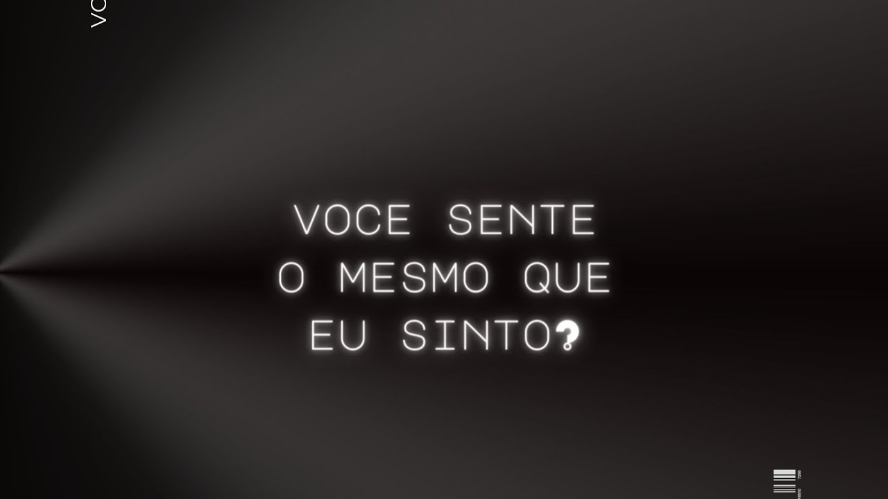 Você sente o mesmo que eu sinto - YouTube