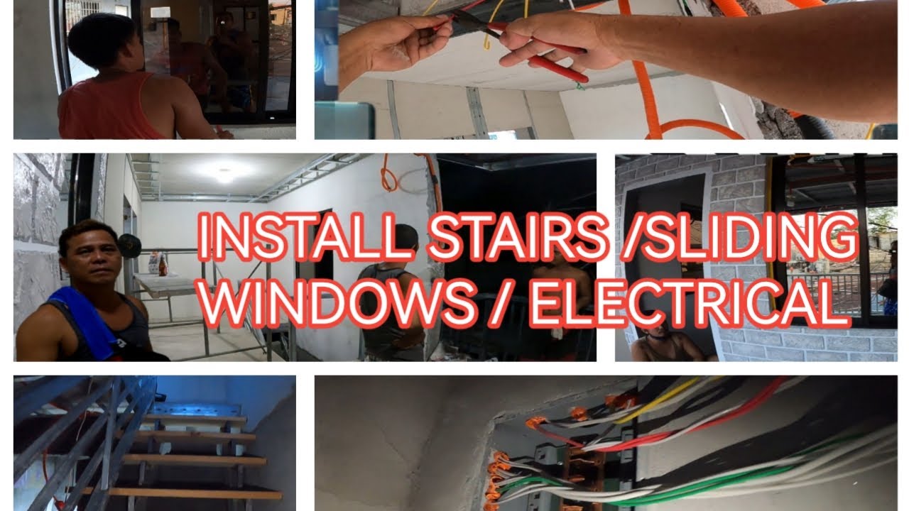 INSTALLATION OF STAIRS & ELECTRICAL WIRINGS I LIGHTNINGS & OUTLET I ...