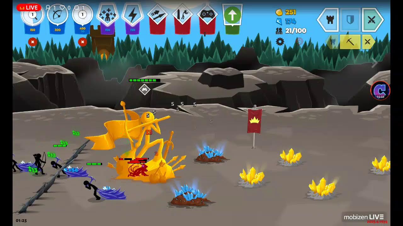 STICK WAR 3 SAGA CAMPAIGN CHAOS & MARROWKAI - YouTube