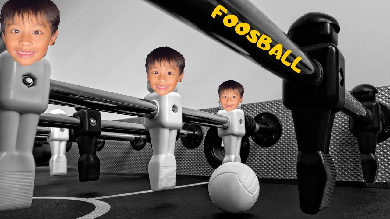 FAMILY FOOSBALL FUN! - YouTube