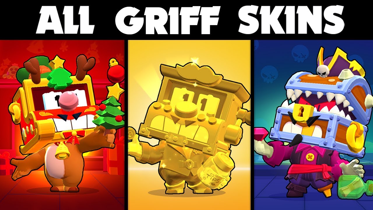 EVERY GRIFF SKIN | Brawl Stars Skin Spotlight - YouTube