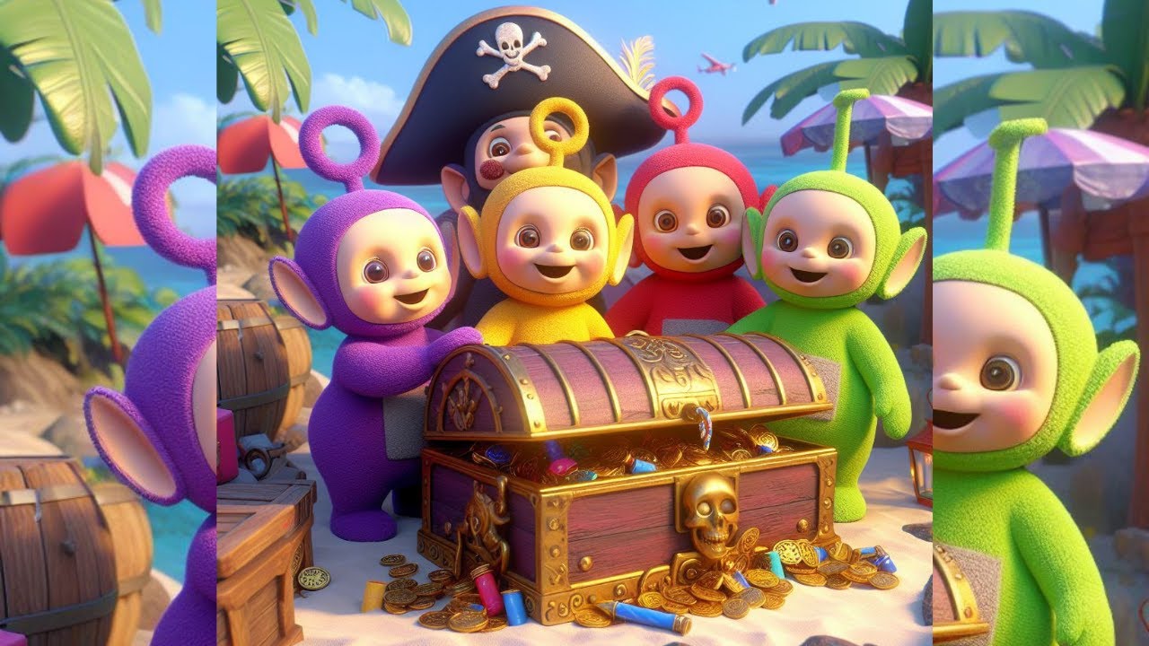 The Teletubbies' Treasure Hunt - YouTube