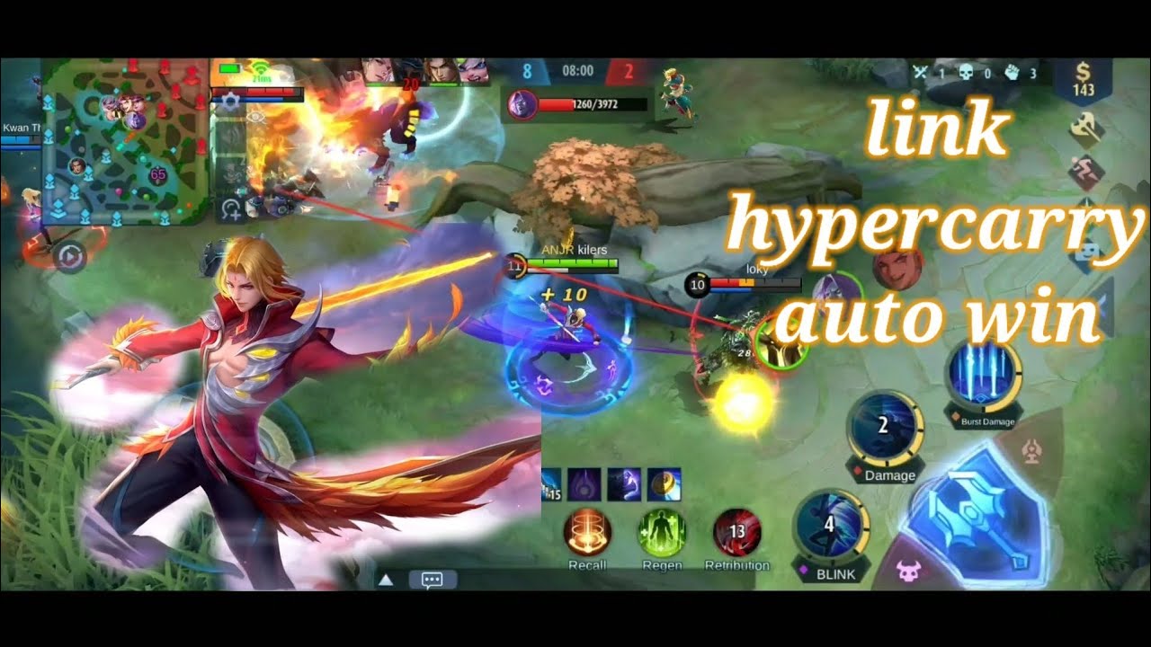 Tutorial hyper carry ling . Mobile legends - YouTube