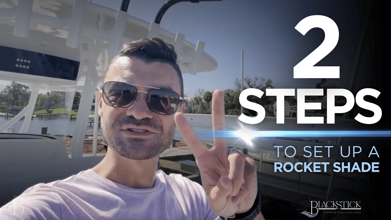 2 Step Rocket Shade Setup - YouTube