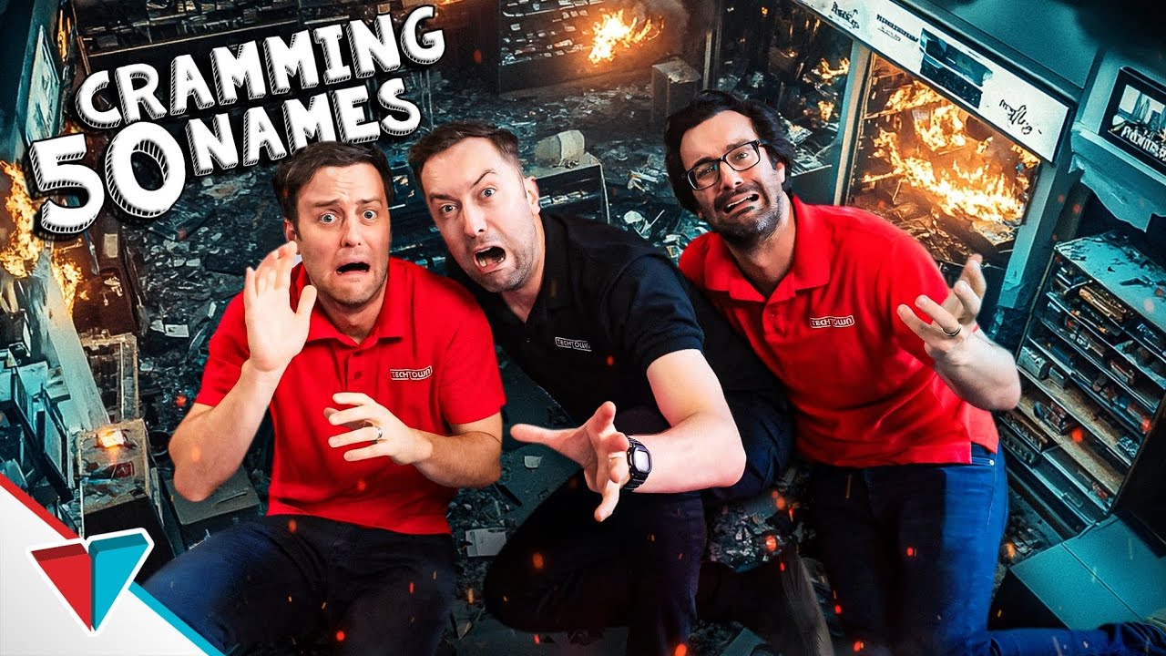 Cramming as many fan names into 1 skit as possible - YouTube