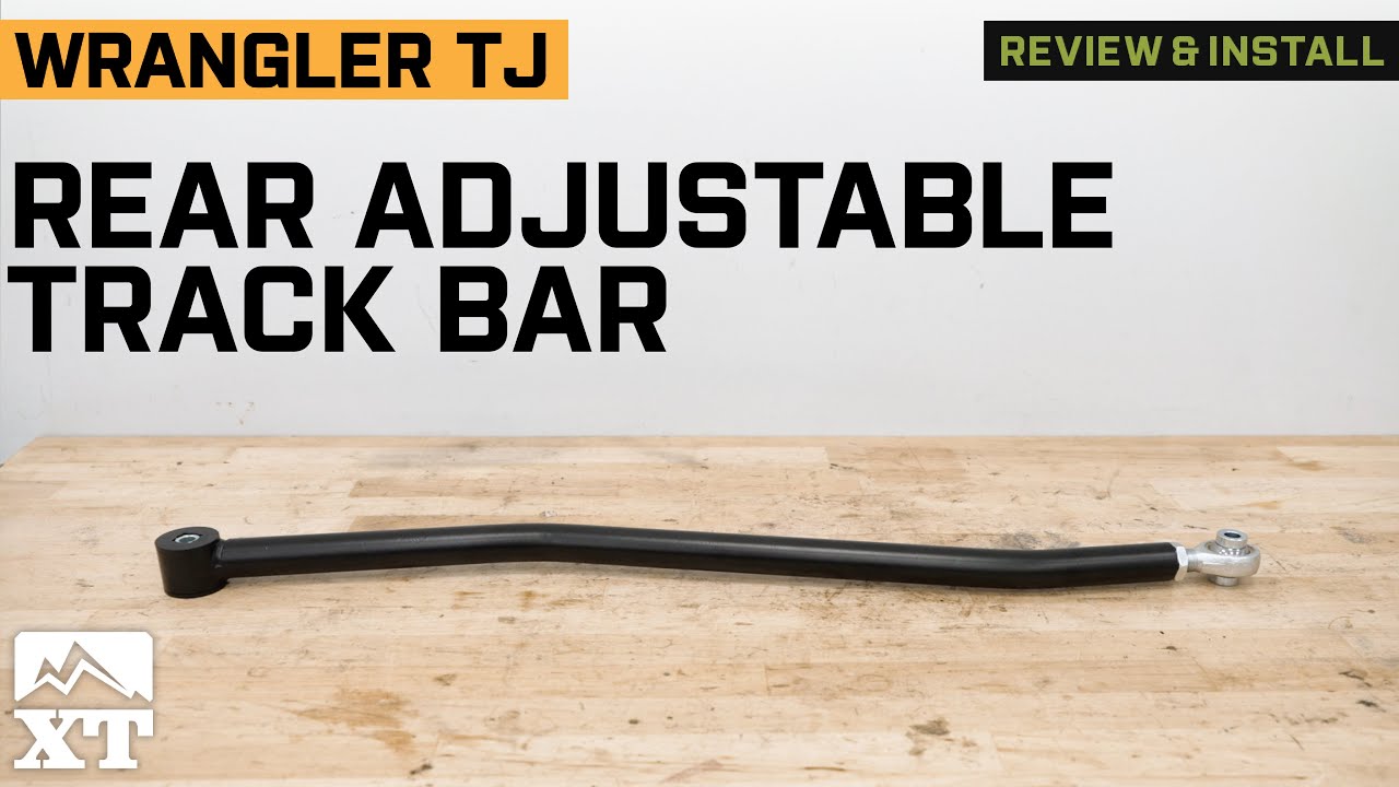 Jeep Wrangler TJ Rear Adjustable Track Bar for 1 to 6-Inch Lift Review ...