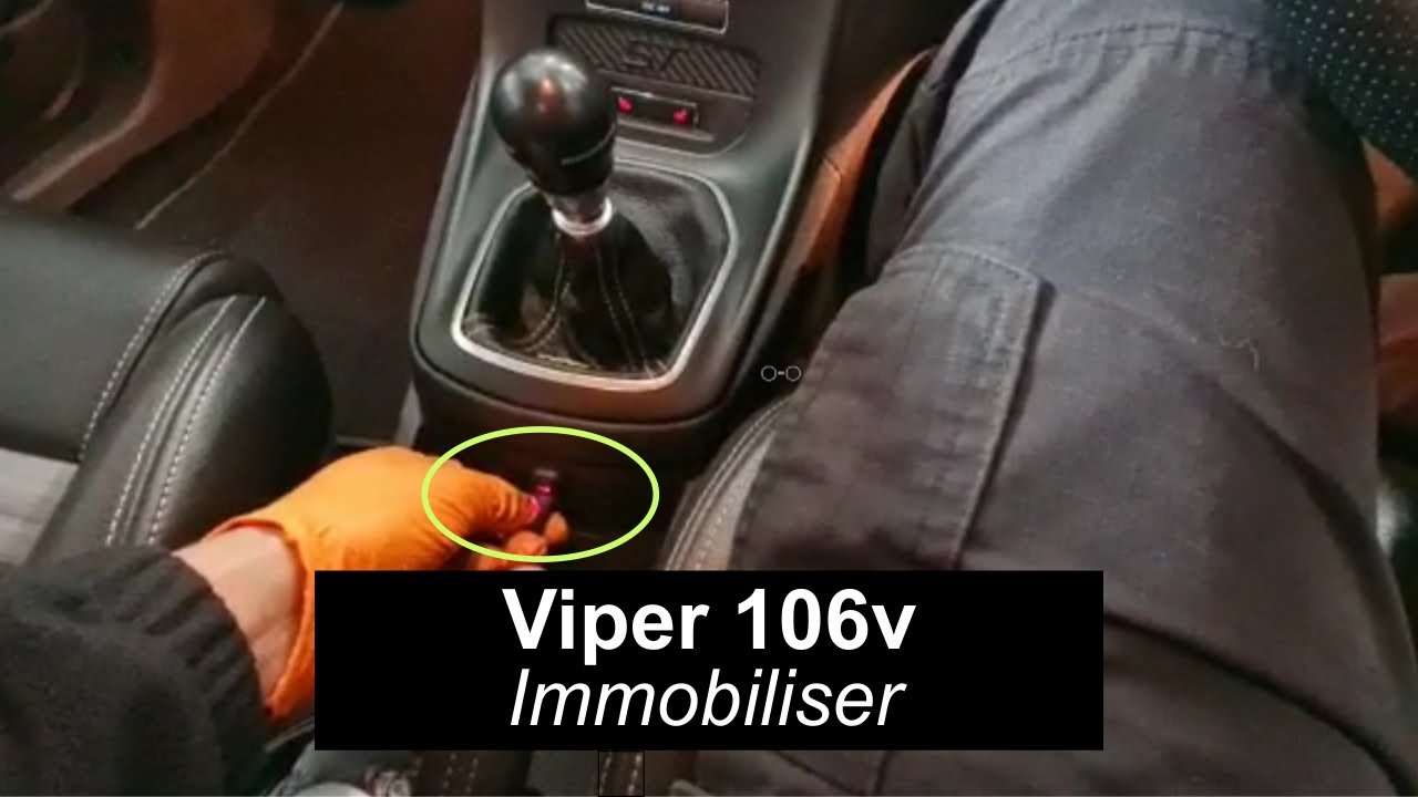 Viper 106v Immobiliser | Touch-key Immobiliser | No Signals Codes to be ...