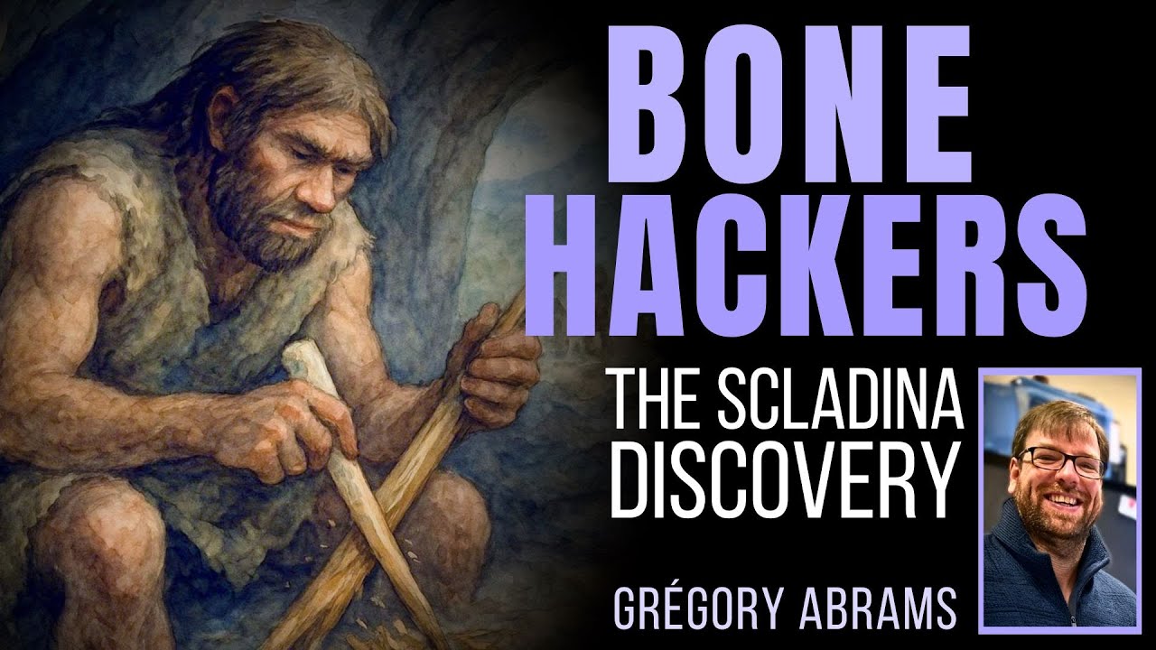NEANDERTHAL BONE HACKERS - The Scladina Discovery ~ with GRÉGORY ABRAMS ...