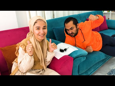 Feyza Hanım Kocası Uyurken Saçlarını Kesiyor